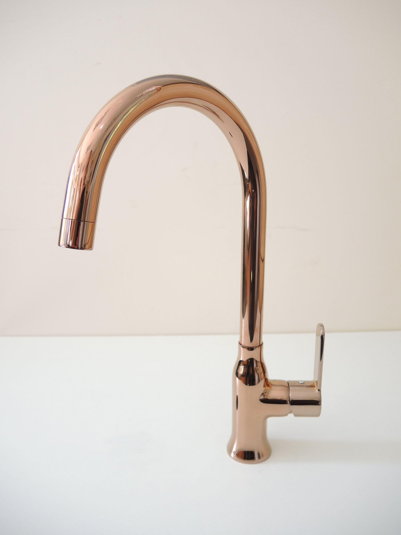 Copper kitchen mixer tap, WRAS certified - Alveus Monarch Leo Copper – Olif