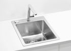 Slim edge single bowl kitchen sink, for sale | Alveus Pure 10 – Olif