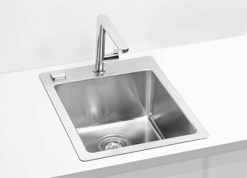 Slim edge single bowl kitchen sink, for sale | Alveus Pure 10 – Olif