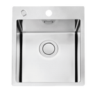 Slim edge single bowl kitchen sink, for sale | Alveus Pure 10 – Olif