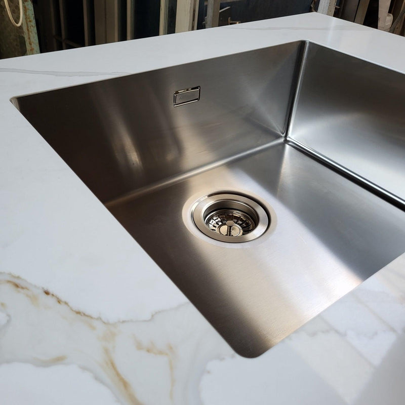 Seamless sink installation | Artinox Zero-Edge Kitchen Sinks Olif UK ...