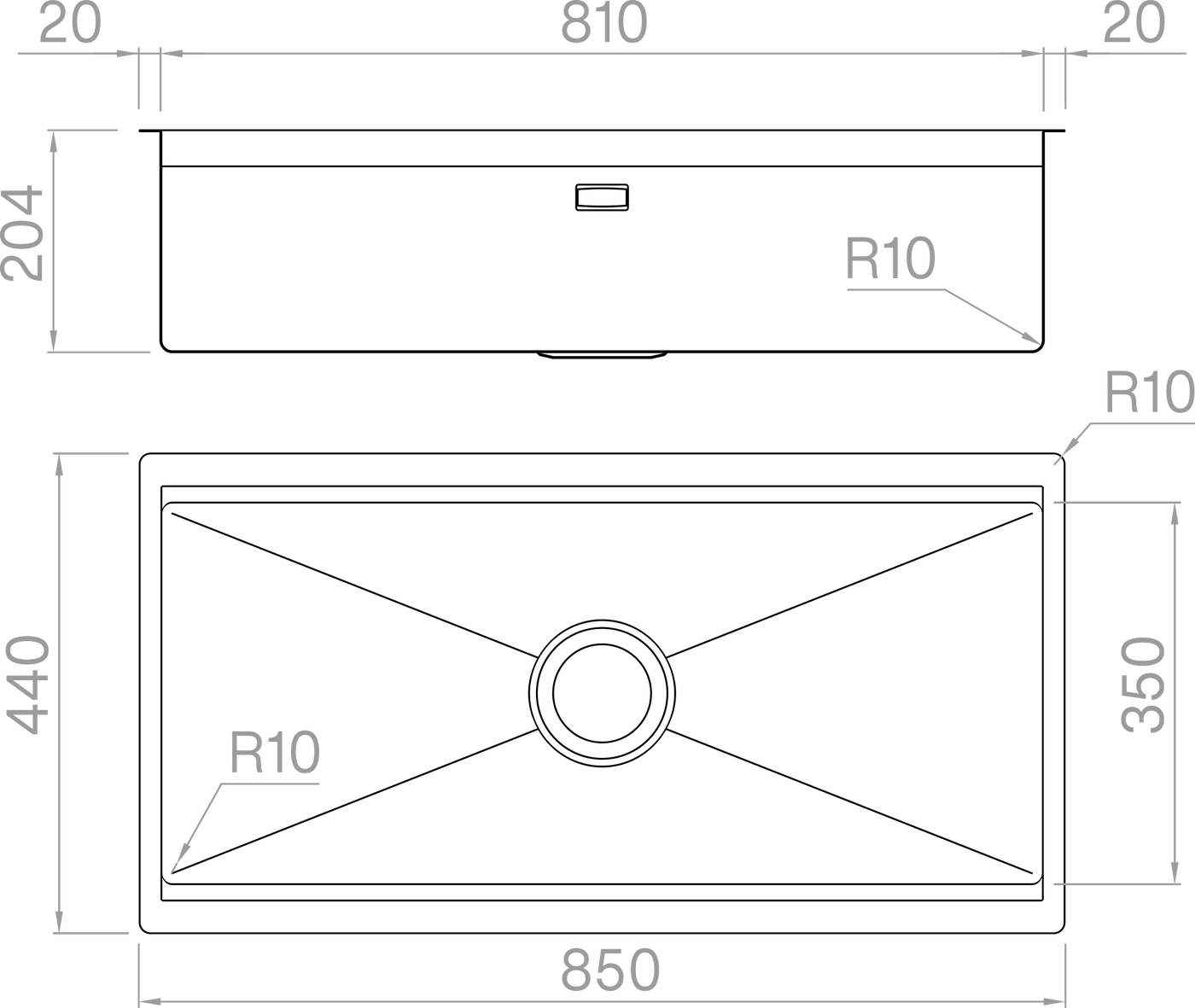 Kitchen workstation sink undermount sliding accessories | Artinox ...
