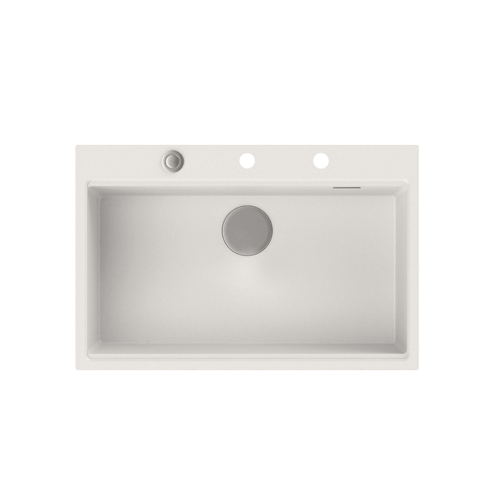 Kitchen sink workstation white granite, with accessories | Quadron Marc ...